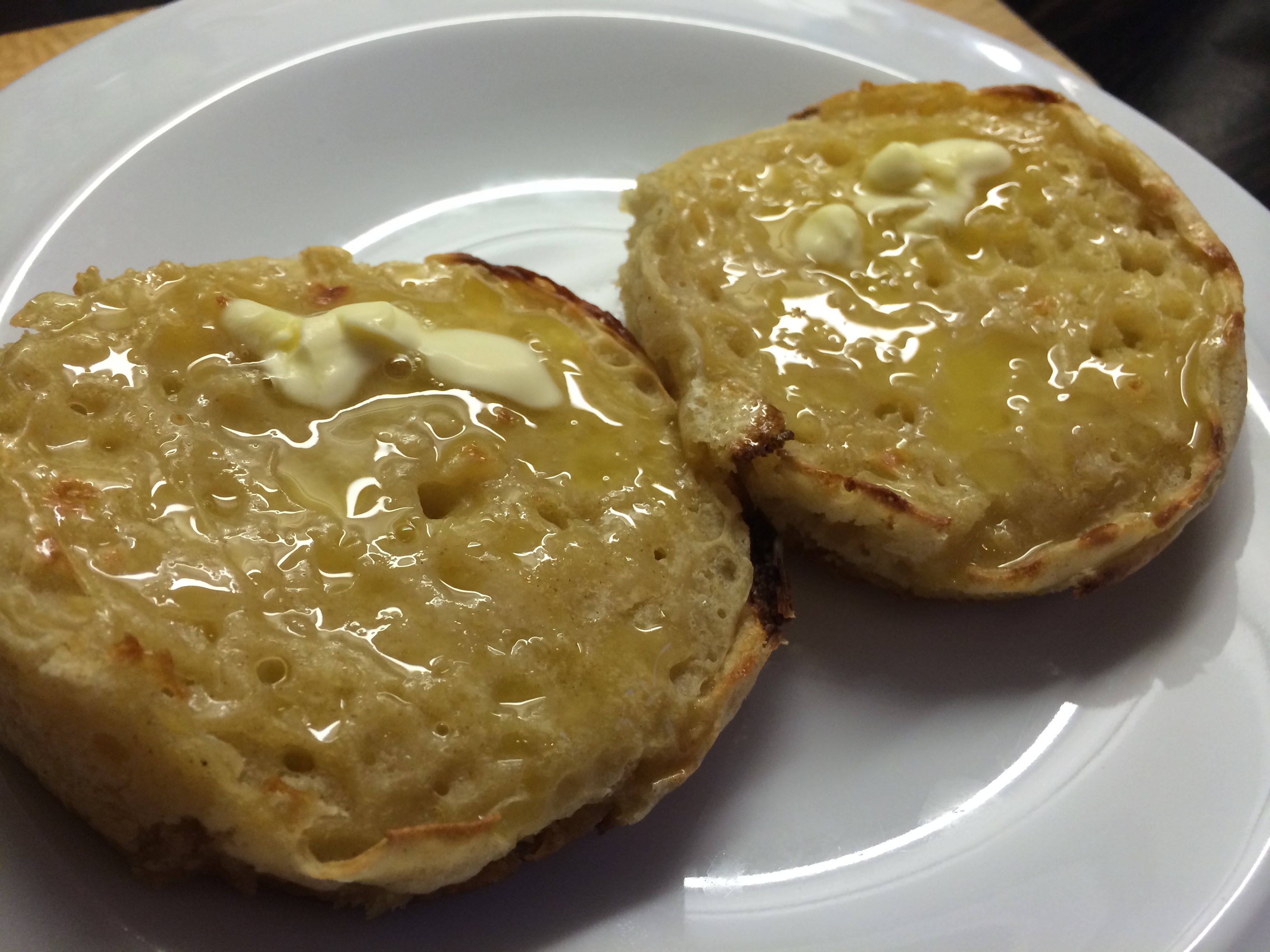 101 uses for crumpet rings Part IV – actual Crumpets | eatburpsleep